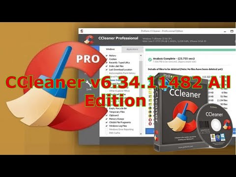 CCleaner Pro 6.34.11482 (x64) / Business / Technician