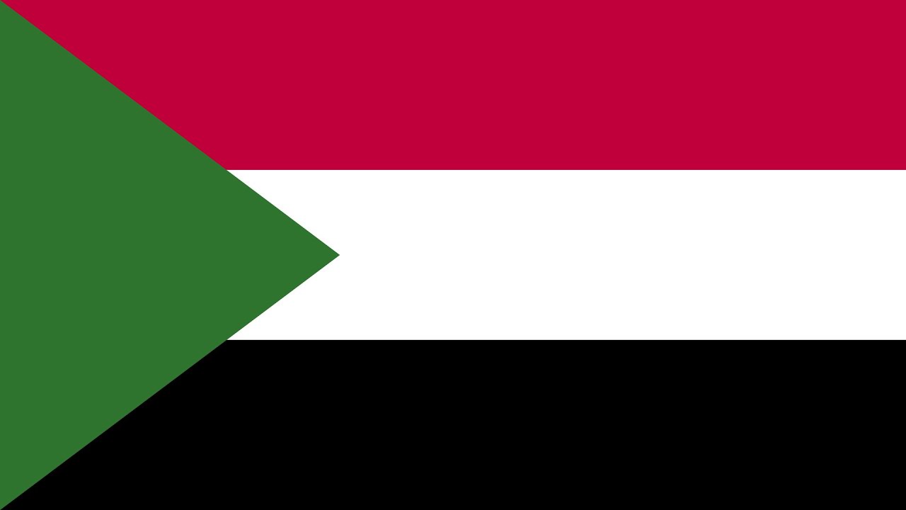Sudan Flag Waving Background | HD | ROYALTY FREE