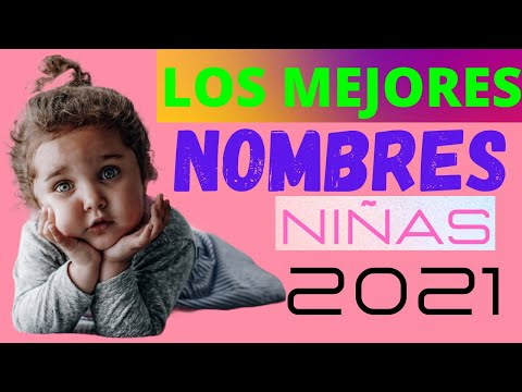 NOMBRES para NIÑAS 2024 BONITOS 😍👶🏻