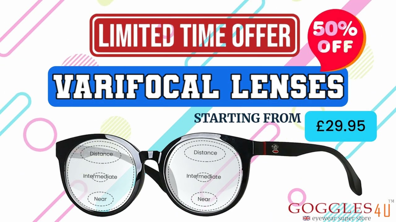 One Pair of Glasses for Everything! 👓 Affordable Varifocals (£29.95)
