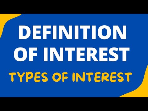 Definition of Interest |Types of Interest |@Educational Hub