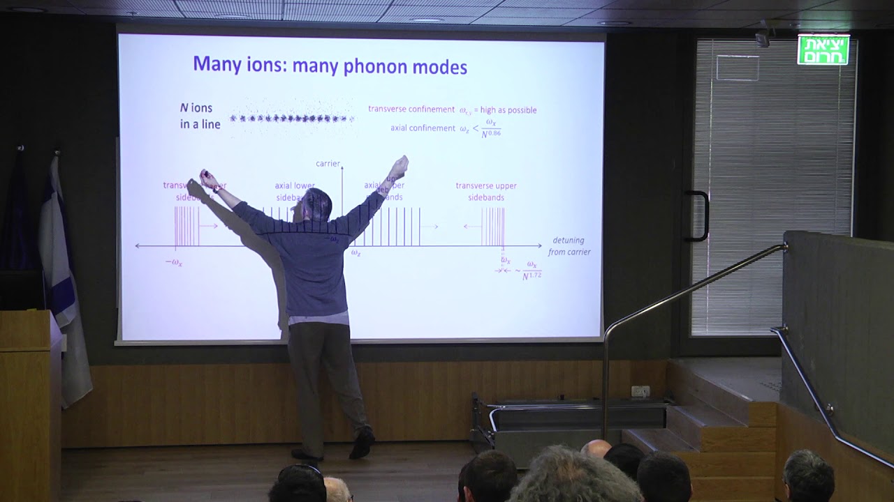 Quantum Simulations with Trapped Ions - Prof. Christopher Monroe