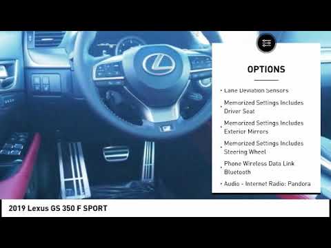 2019 LEXUS GS 350 F Sport for sale in Raleigh NC