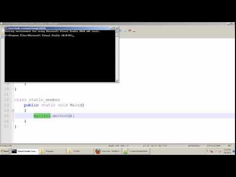 Learn Static Member Function In C Net Tamil - Mind Luster