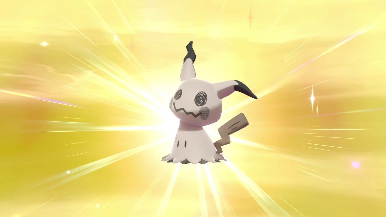 Shiny Mimikyu Hatched in Sword/Shield