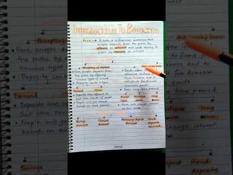 what is a bank? functions of bank// types of deposits in bank// types of loans