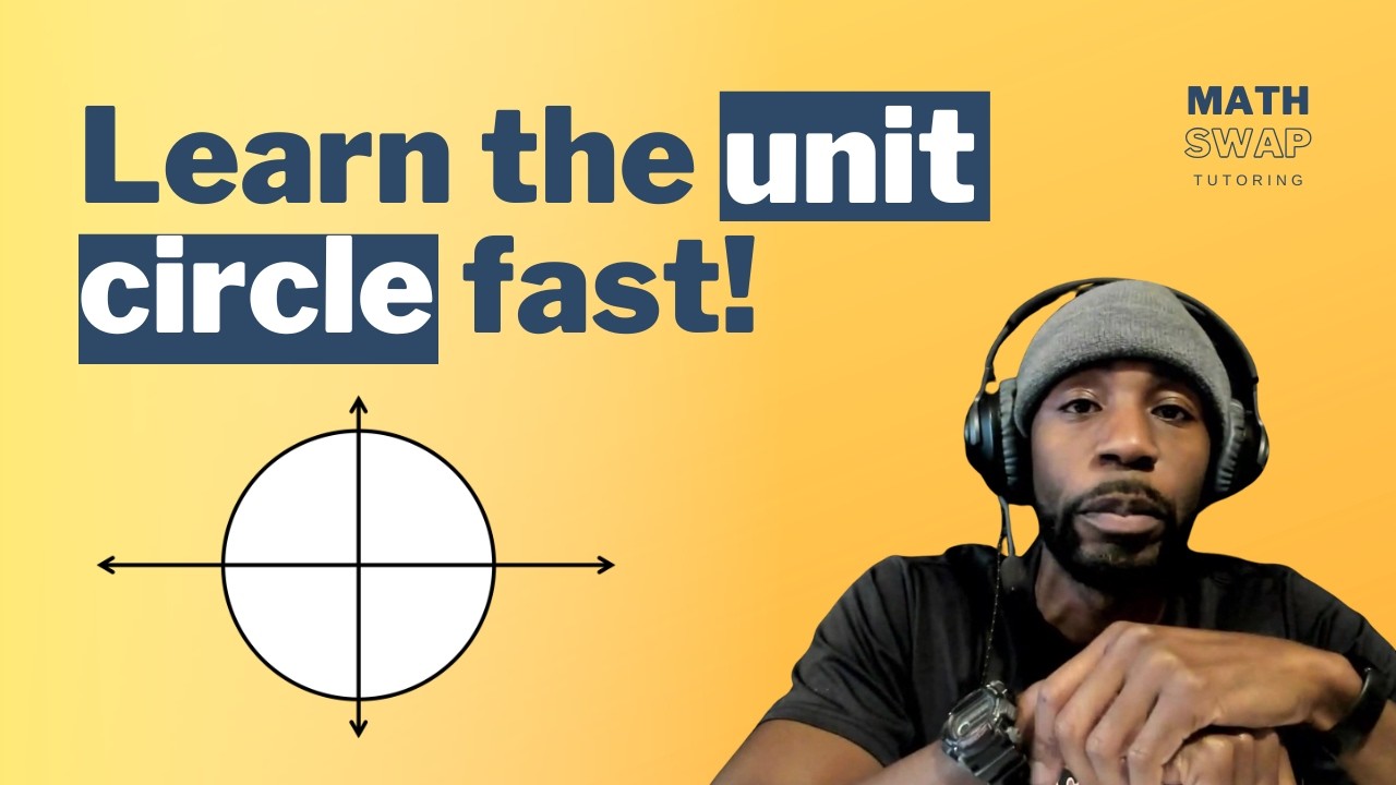 Don't memorize the unit circle. Do this instead! (Trigonometry)