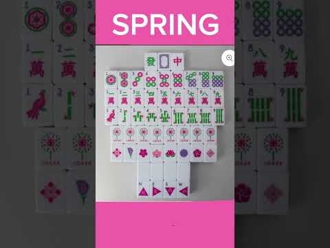 Mah Jongg Tiles Holiday Day Gift #ohmymahjong #holidaygifts #mahjclass Discount code MahCLASS 10%off