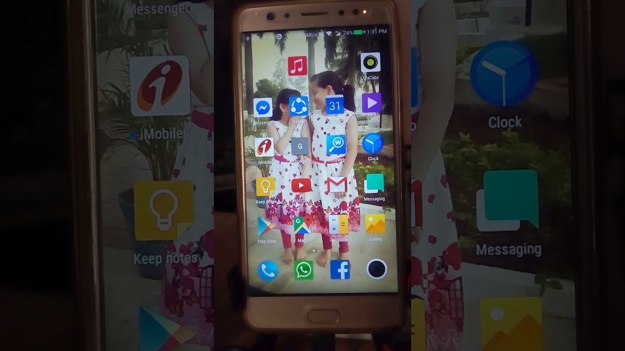 Appium Python script demo ~ scroll/flick