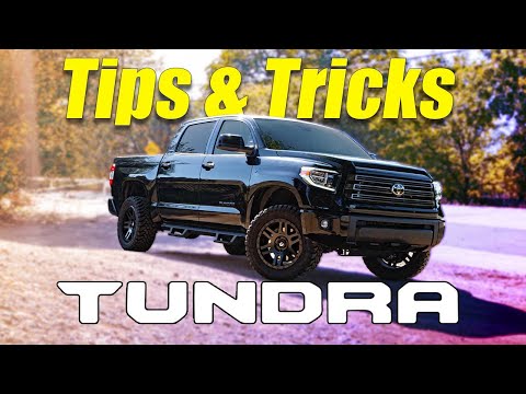 Toyota Tundra Hidden Features! 2014 - 2021