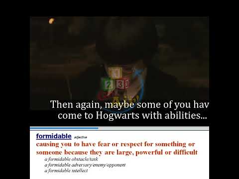 formidable (adjective) - Meaning, Pronunciation, Usage | Learn English with TV Shows & Movies