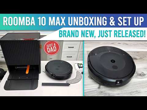 First Impression's New! Roomba Combo 10 Max robot + AutoWash Dock Robot Vacuum & Mop UNBOXING /SETUP