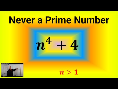 Is n^4+4 ever a Prime Number