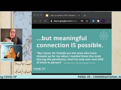 Join us Online: A Case Study of Muslim Community Connection During COVID-19- Lauren Schreiber