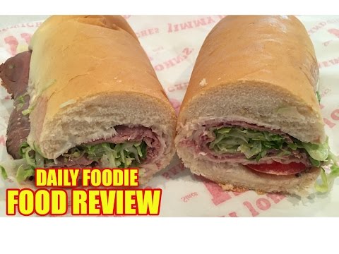 Jimmy Johns #14 Club Sandwich Review Unwrapping #foodreview