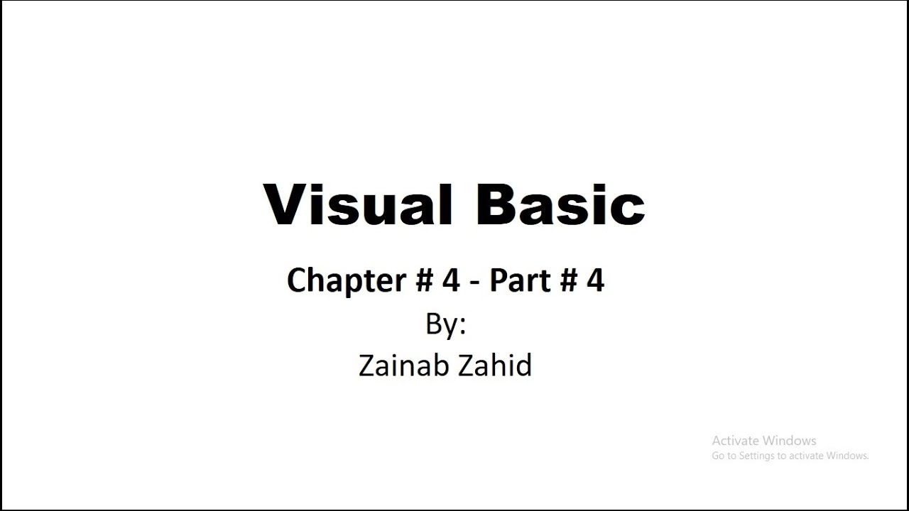 User Defined Data Type with Practical Work | Constants | Chapter # 4 - Part 4