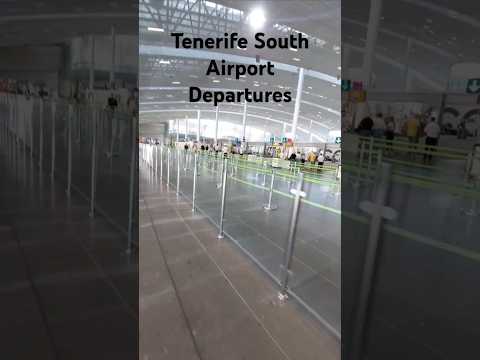 Tenerife South Airport Departures #canaryislands #spain #tenerife #airport