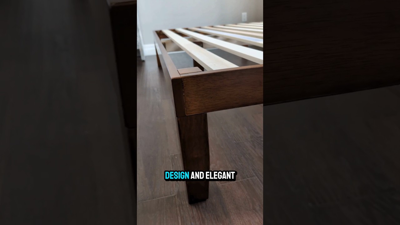 I found the perfect king bed frame for my bedroom! 👑 #shorts #homefinds #amazonfinds #amazonhome