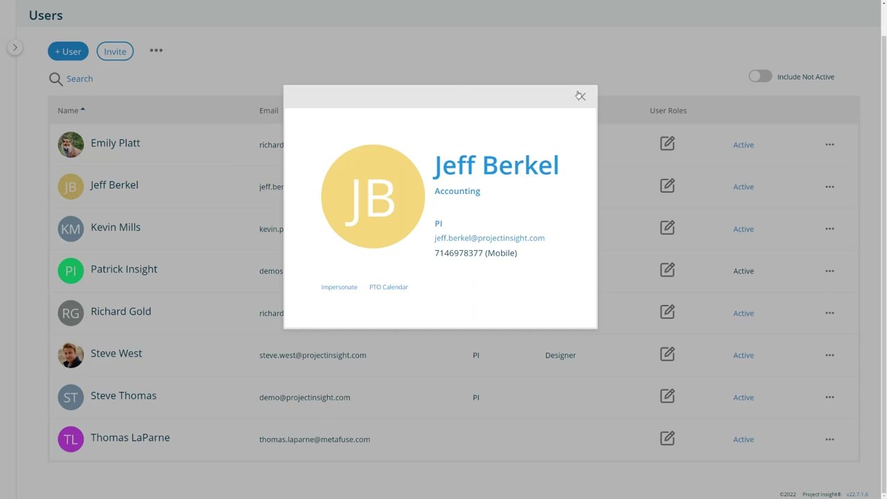 How to Manage and Add Users in Project Insight