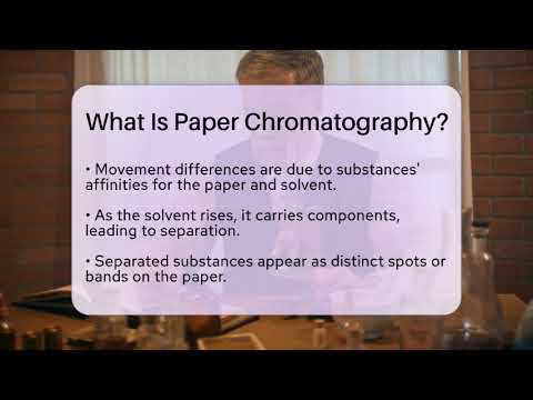 What Is Paper Chromatography? - Science Through Time