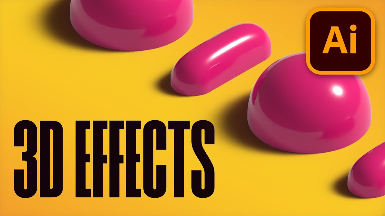 How to Create REALISTIC 3D Objects in Adobe Illustrator 🚀