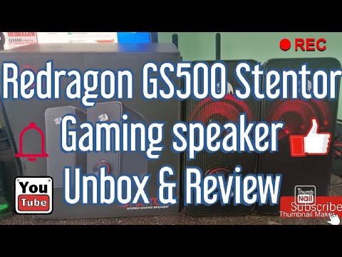 Reddragon GS500 Stentor Unbox & Review #Redragon #Shopee