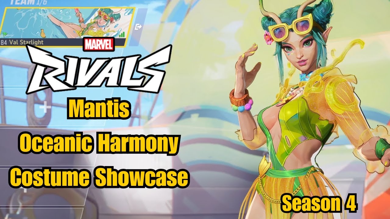 Mantis | Oceanic Harmony Summer Special Event Vol. 2 Costume Showcase | Marvel Rivals Season 4