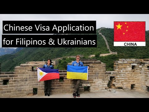 Chinese Tourist Visa Application for Philippines and Ukraine Passport Holders in Malaysia