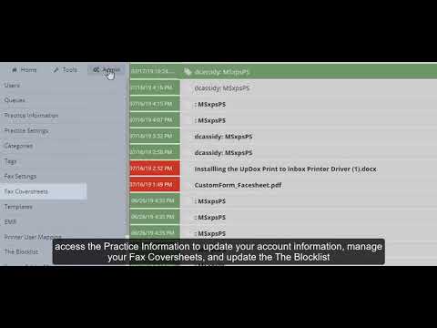 Electronic Faxing Demo