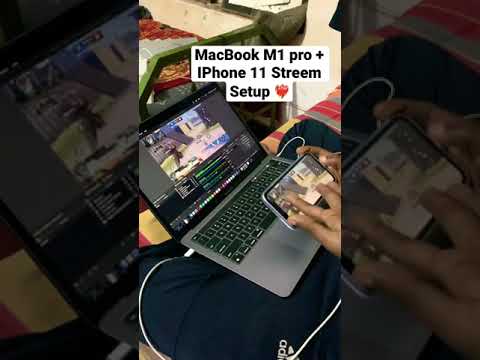 Streeming With MacBook M1 + IPhone 11 #shorts #bgmi #macbook #petraking