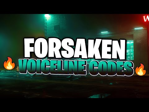 FORSAKEN VoiceLine | Roblox Music Codes/IDS🎵✅ (JUNE 2025)