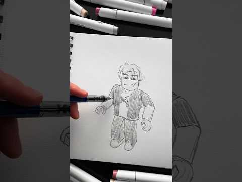 The BEST way to get Drawing Ideas… ???? #arttutorial #drawing #robloxart