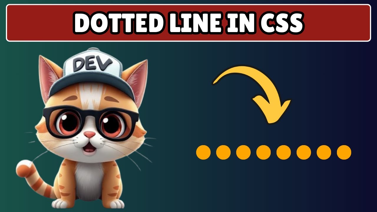 How to Create Horizontal Dotted Line in HTML and CSS