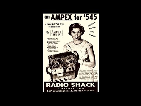 1940-59 Radio Shack VIntage Advertisements - Hallicrafter, RCA, Stancor, Hammarlund, Ecophone