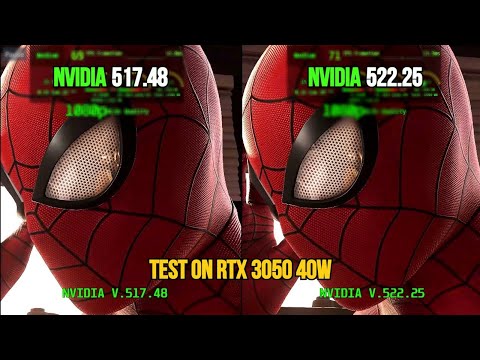 New Drivers Increase FPS? | 517.48 vs 522.25 Test on RTX 3050 Laptop | Performance Test