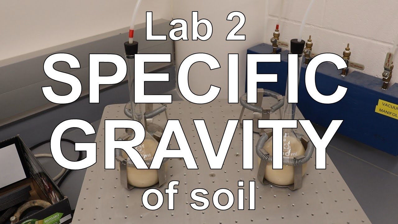 Virtual Geotech Lab #2: Specific Gravity of Soil