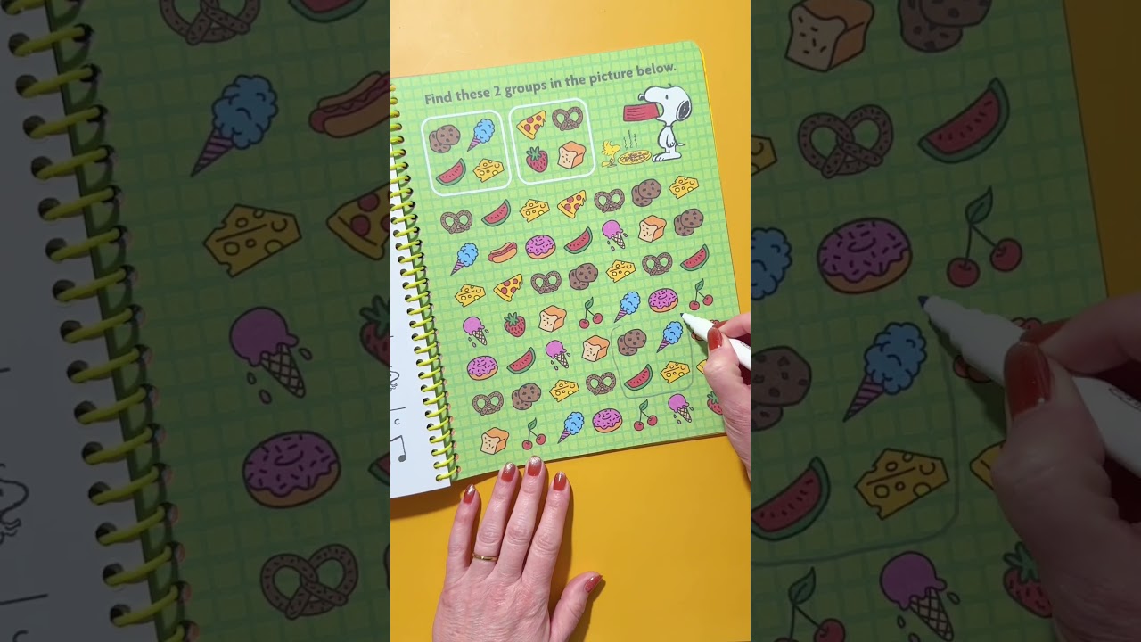 OOLY x Peanuts Activity Travel Kit & Double-Ended Markers