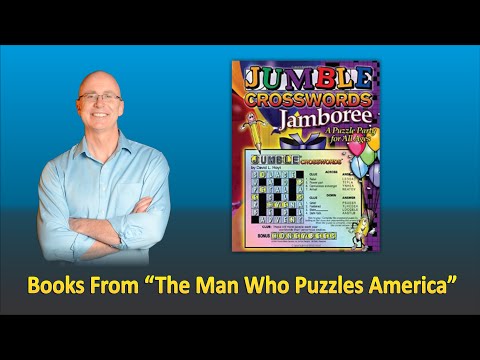Jumble Crossword Jamboree Word Puzzle Book - David L. Hoyt