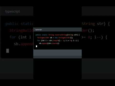 How to reverse a string in Java ? | Java string