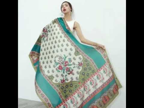 Custom Print Pure Silk Scarf Factory