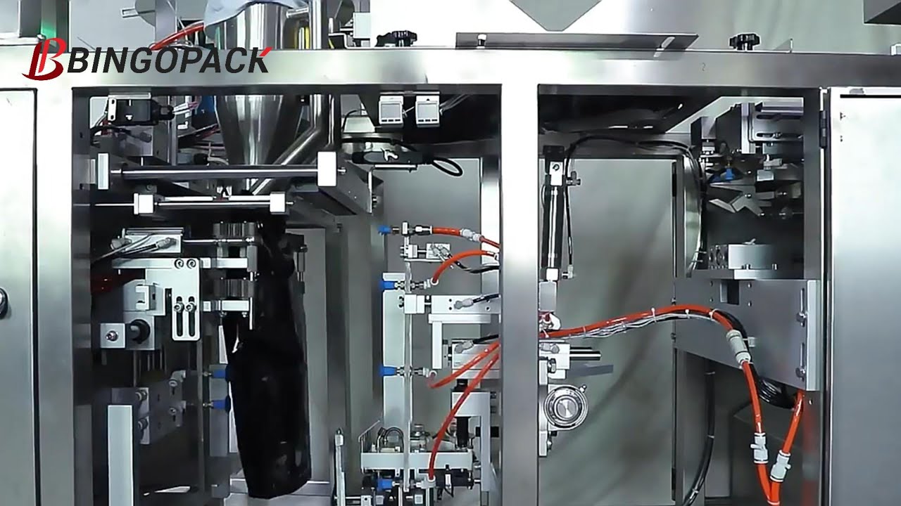 Automatic Powder Pouch Filling Sealing Packaging Machine Mini Doypack Packing Machine