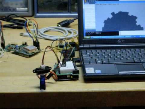 Sharp IR Sensor Obstacle Detection
