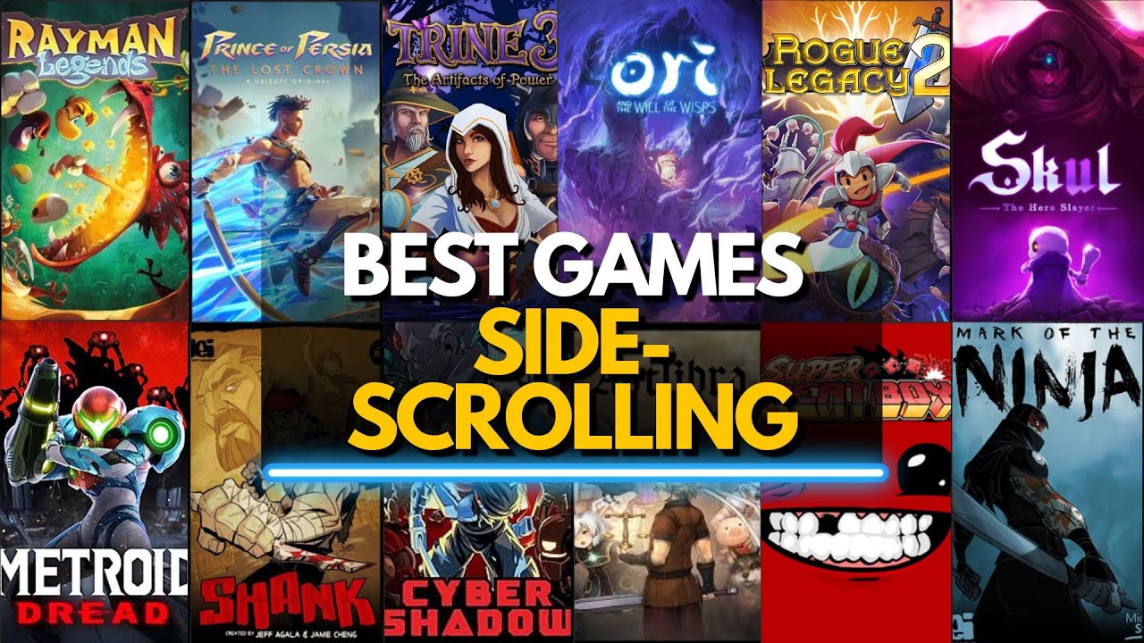 Top 60 BEST SIDE-SCROLLING GAMES That Never Get Old!
