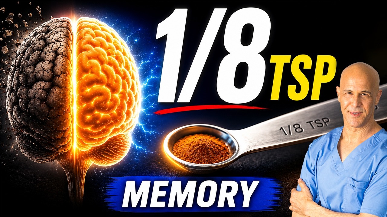Just 1/8 Teaspoon a Day Helps Protect Your Brain as You Age | Dr. Mandell
