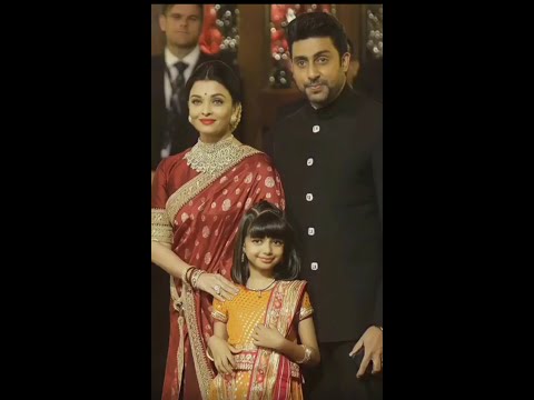 Aishwarya Rai with Her Sweet Family 💕🕺Husband Abhishek Bachchan & Daughter Aaradhya #aishwaryarai