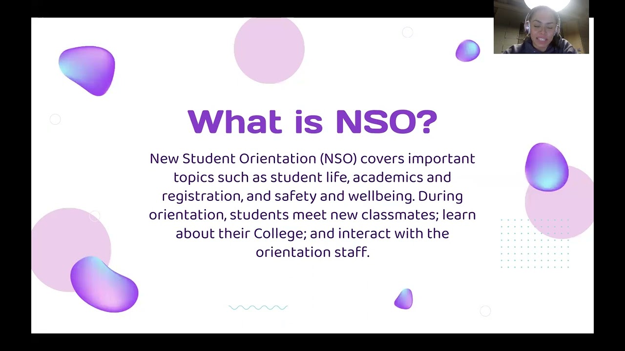 Orientation & Transition Programs by RA Geraldine