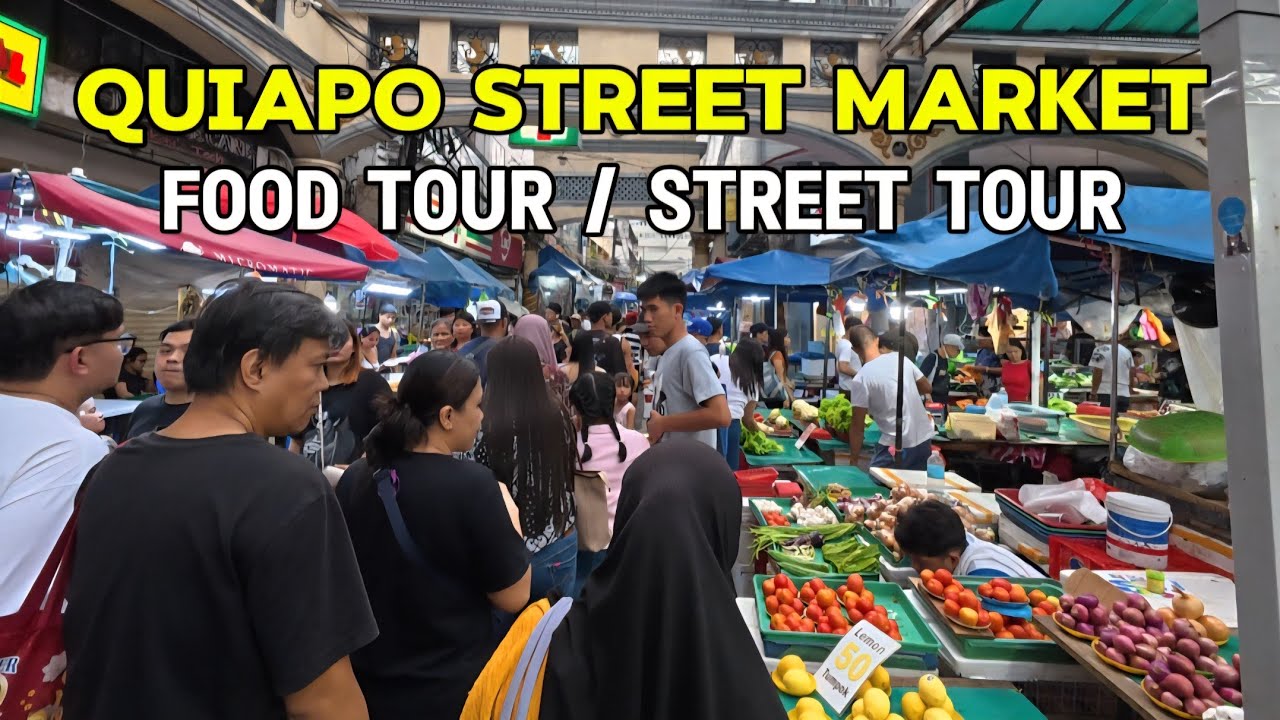 CRAZIEST Street Food & Market in Manila! 🇵🇭 (Quiapo 2026)