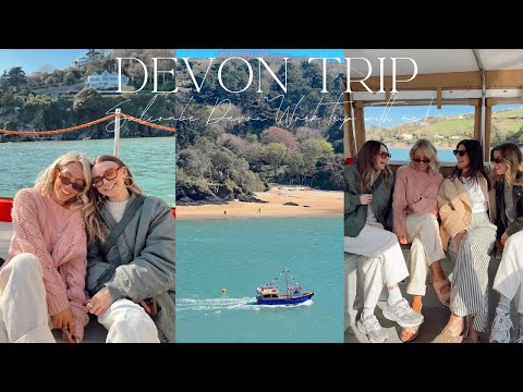 SALCOMBE DEVON GIRLS TRIP! COME TO DEVON WITH ME FOR WORK! HARBOUR HOTEL STAY! | India Moon