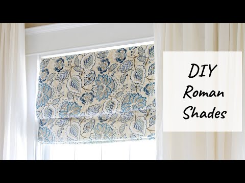 DIY Roman Shades
