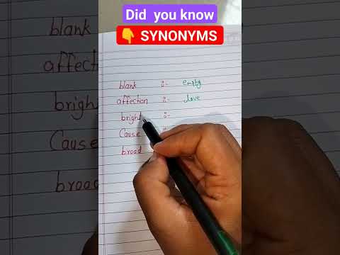 did you know this synonyms | synonyms in english |#english |# synonyms #viral #shorts